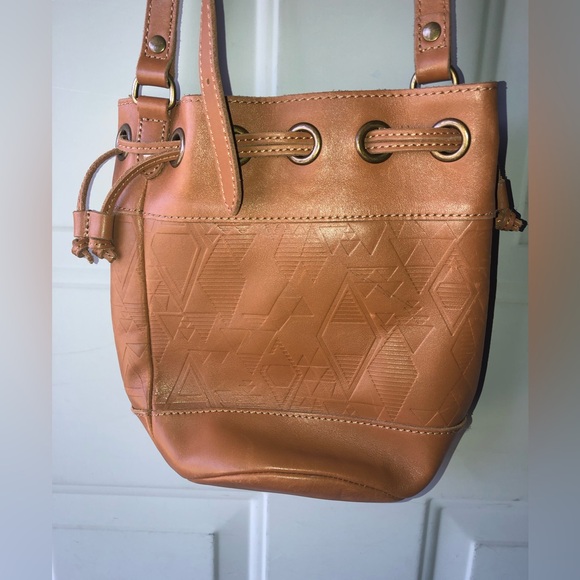 Pendleton | Bags | Pendleton Brown Leather Drawstring Hobo Bag | Poshmark